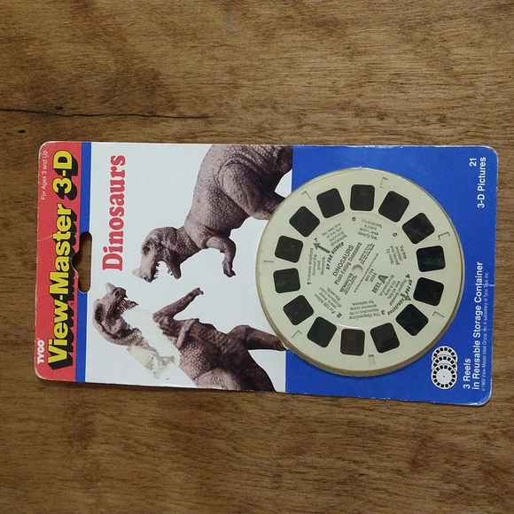 Tyco | Toys | Vintage Viewmaster 3d Dinosaurs Reels | Poshmark